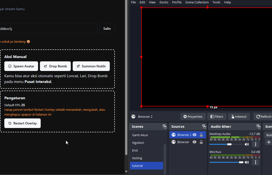 Konfigurasi Avatar | Tutorial IndoFinity