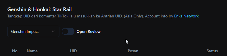 Konfigurasi & Notifikasi | Tutorial IndoFinity